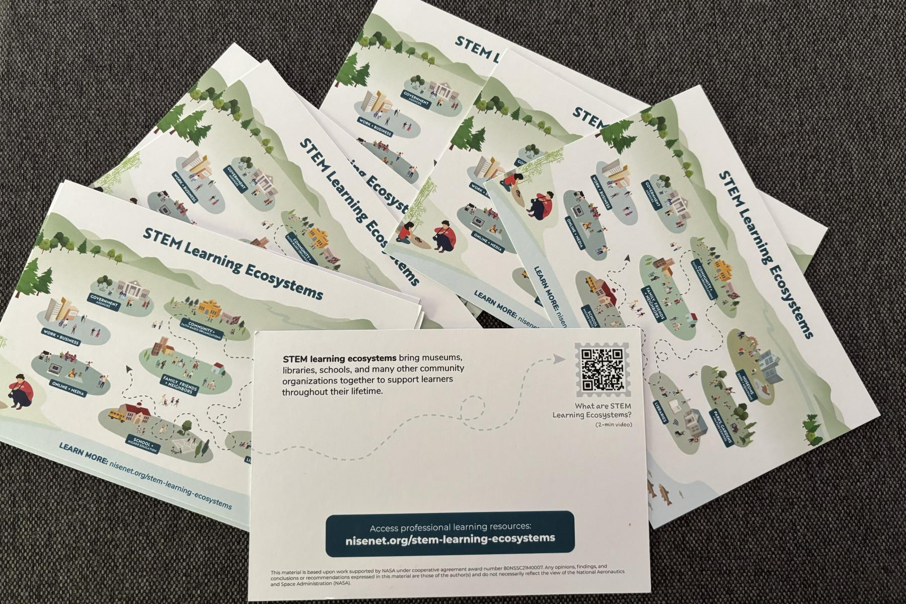 STEM Learning Ecosystems Postcard | NISE Network